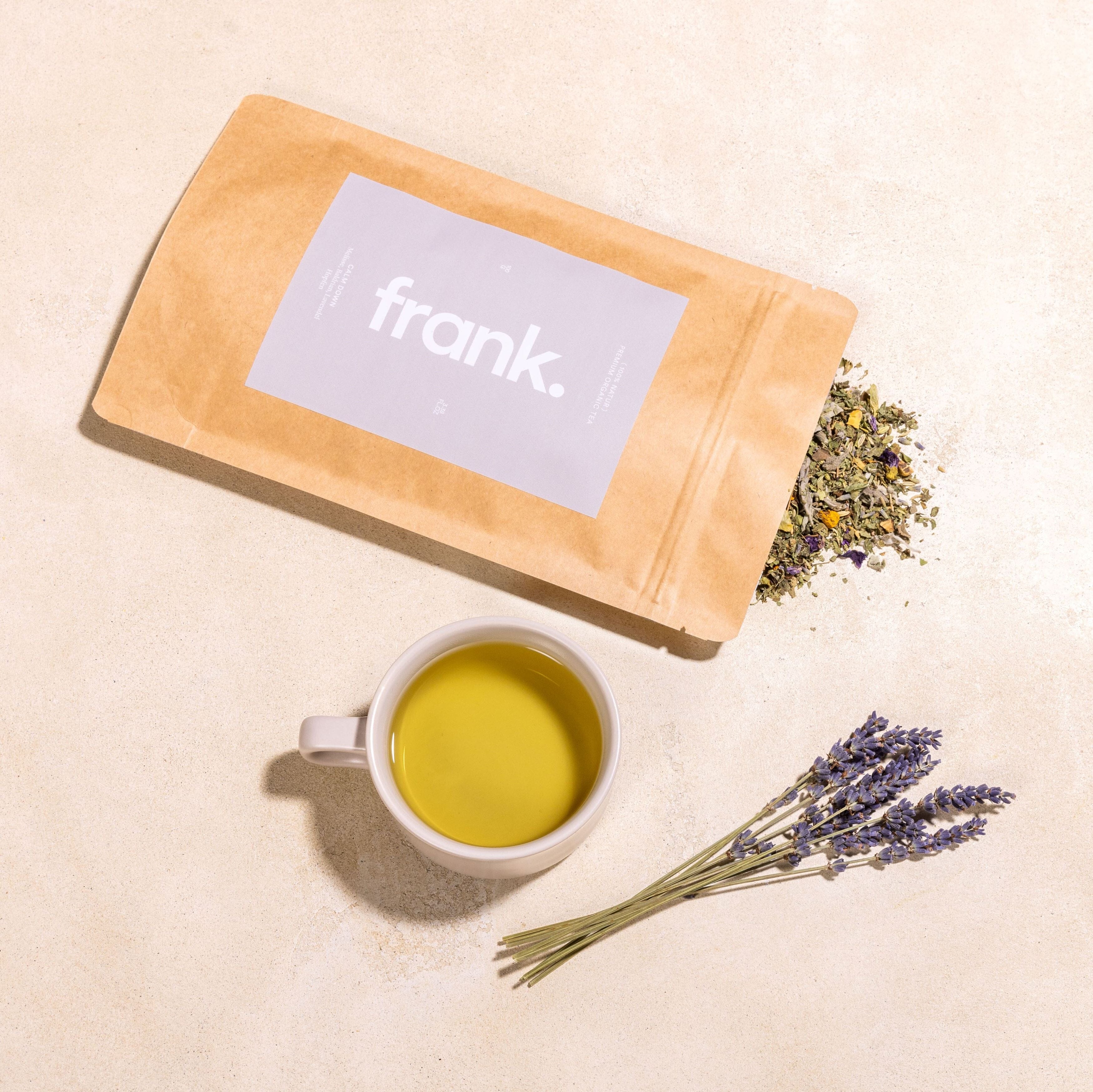 frank Tea - Bio Tee aus frischen Kräutern | frank juice